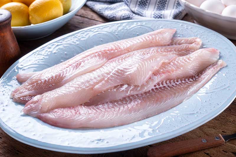 Vis bakken of anders bereiden.